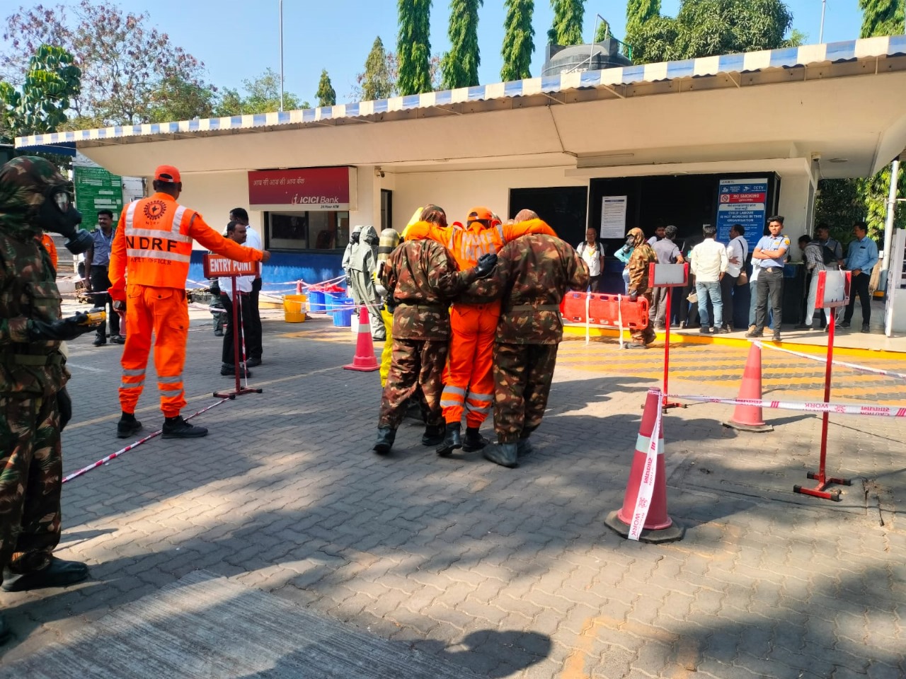 Fifth battalion of NDRF conducts pre-monsoon exercises