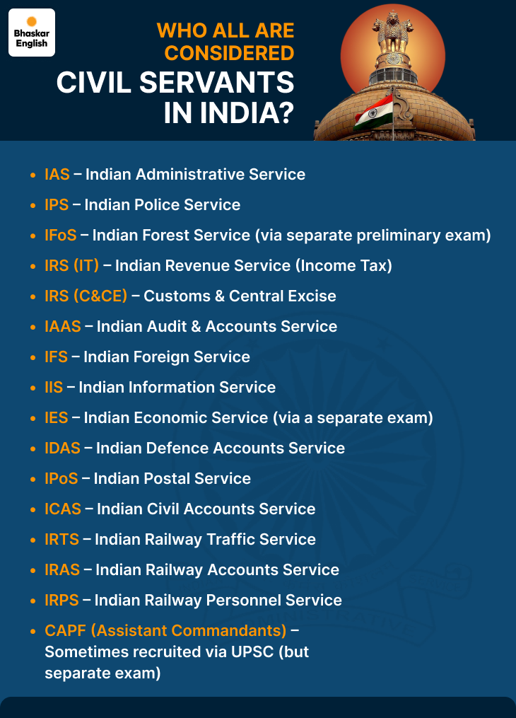 Tracing ‘steel-frame’ of Indian civil services, from ICS to IAS Key ...