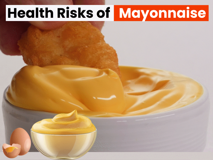 mayonnaise consumption health risk heart risk food poisoning