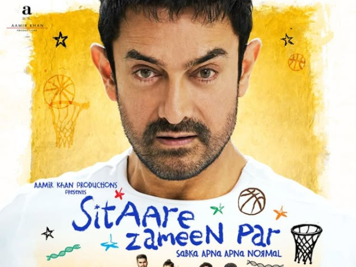 Sitaare Zameen Par First look of Aamir Khan's film out film to release ...