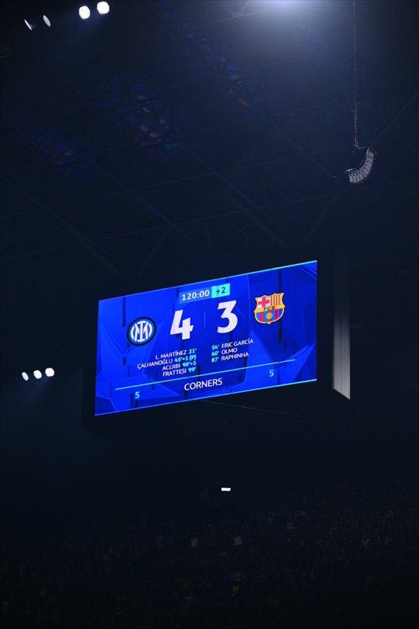 Inter Milan vs Barcelona, UCL semifinal second-leg: Inter, Barca level ...