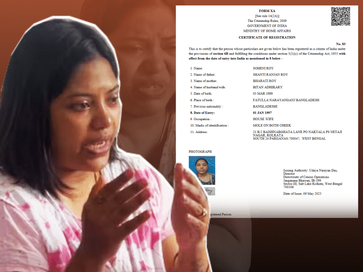 Union Minister confirms Sohini granted Indian National status after ...