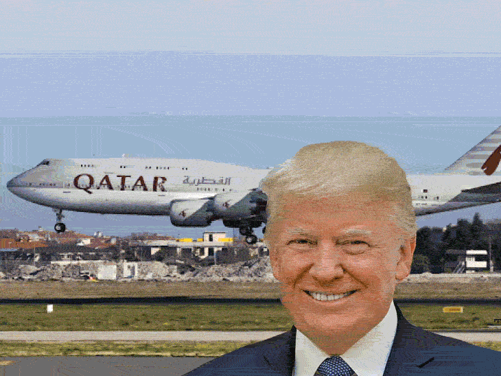 Trump to receive jet worth ₹ 3400 crore Qatar to gift world's most ...