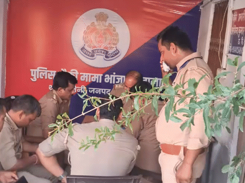 20 rounds fired inside Prayagraj police outpost over land dispute; Sub ...
