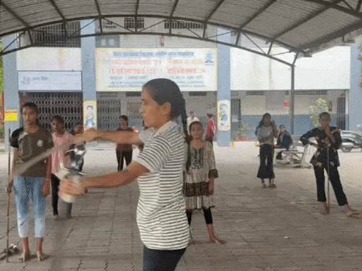 Surat Girls Learn Swords & Sticks to Fight Harassment - Surat News ...