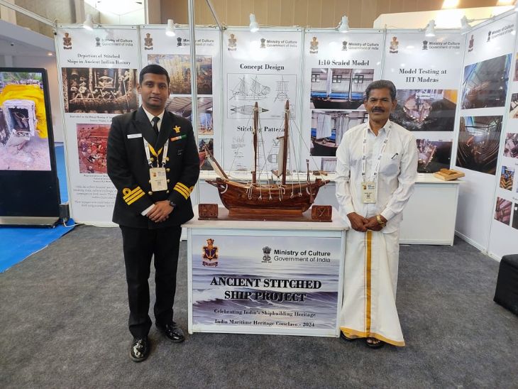 Navy to induct Sewn ship into fleet Navy writes, 'ship made with ...