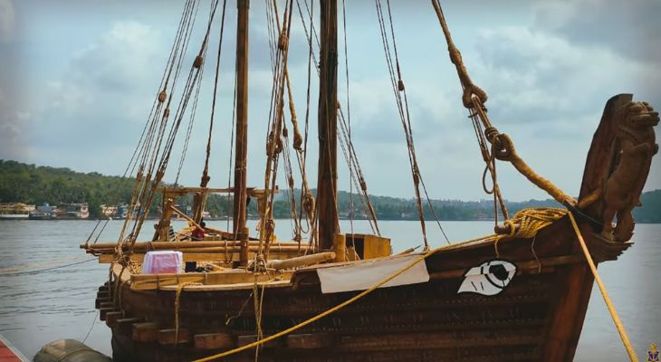 Navy to induct Sewn ship into fleet Navy writes, 'ship made with ...