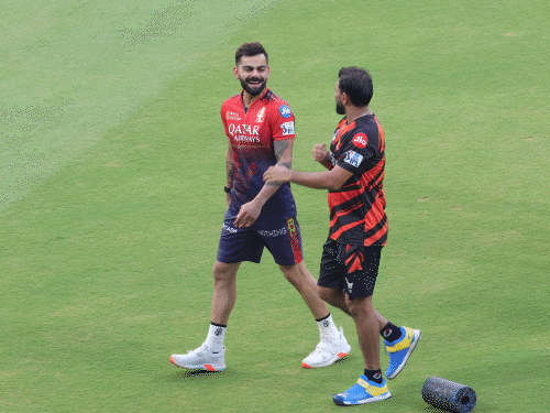 Virat Kohli sweats hard at Ekana in Lucknow: Practiced for half an hour ...