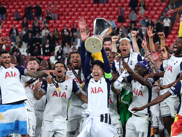 Tottenham edged out Man United in Europa League final: Brennan Johnson ...