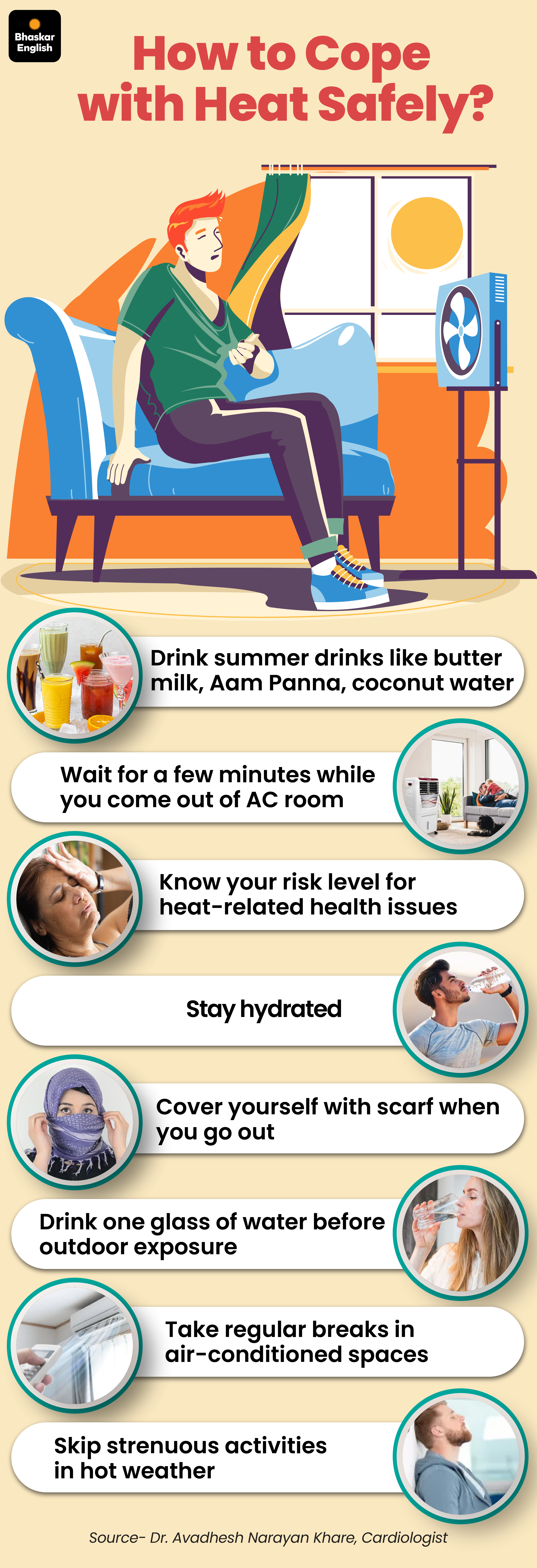 heat related health risks in summer tips to stay cool