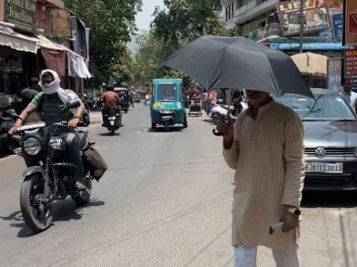 Temperature in Jaipur crosses 40 degrees celsius