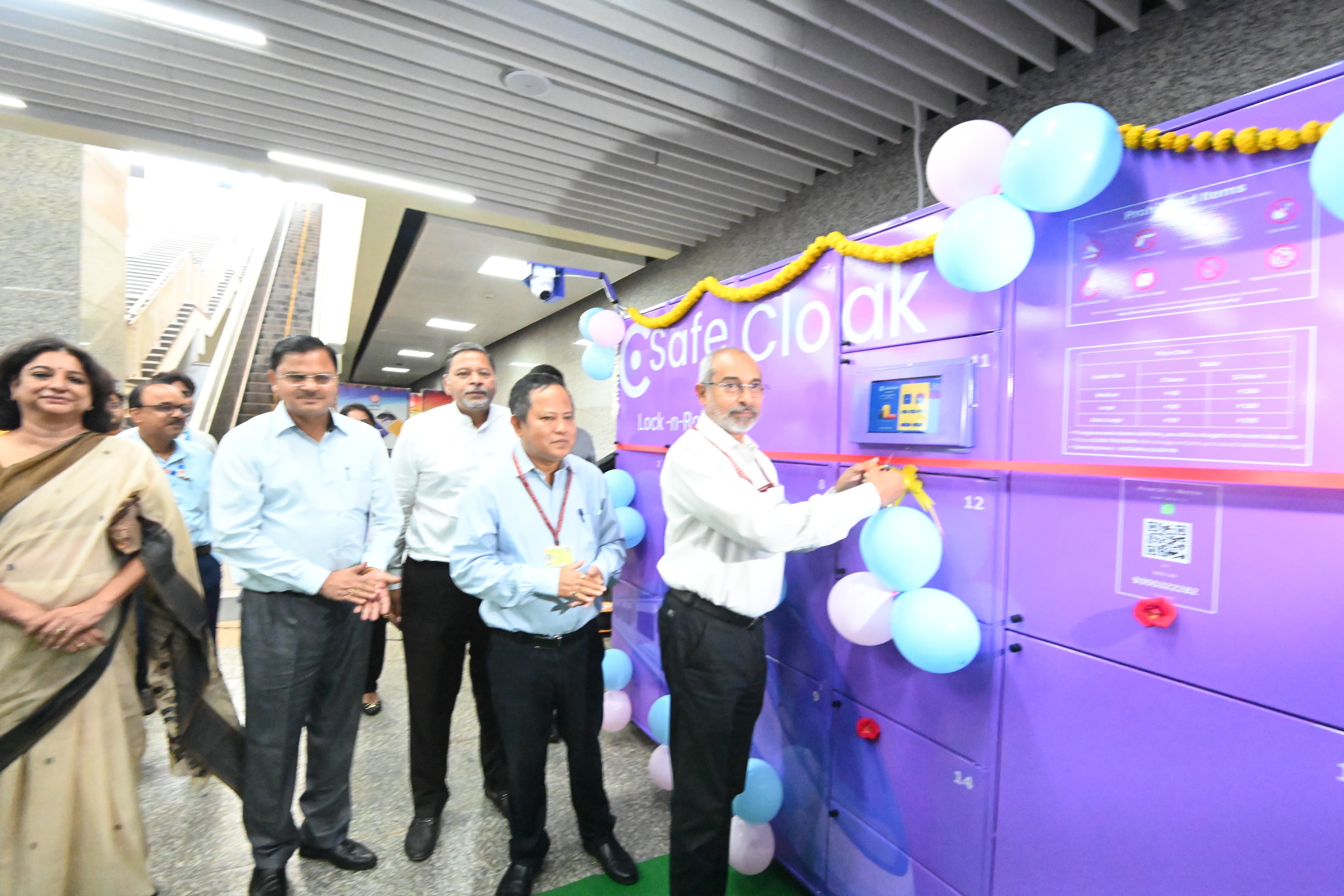Kolkata Metro Launches new commuter facilities: Digital lockers ...
