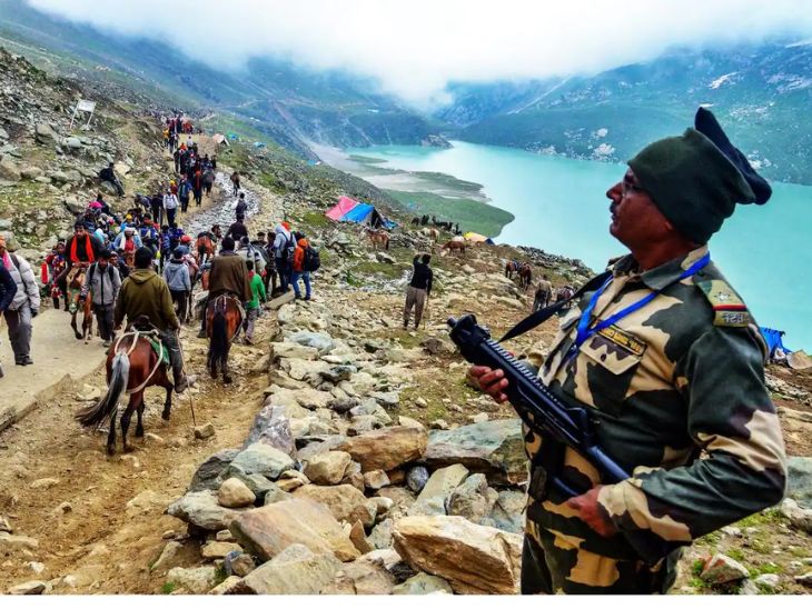 High security in Amarnath Yatra after Pahalgam attack 35 thousand ...