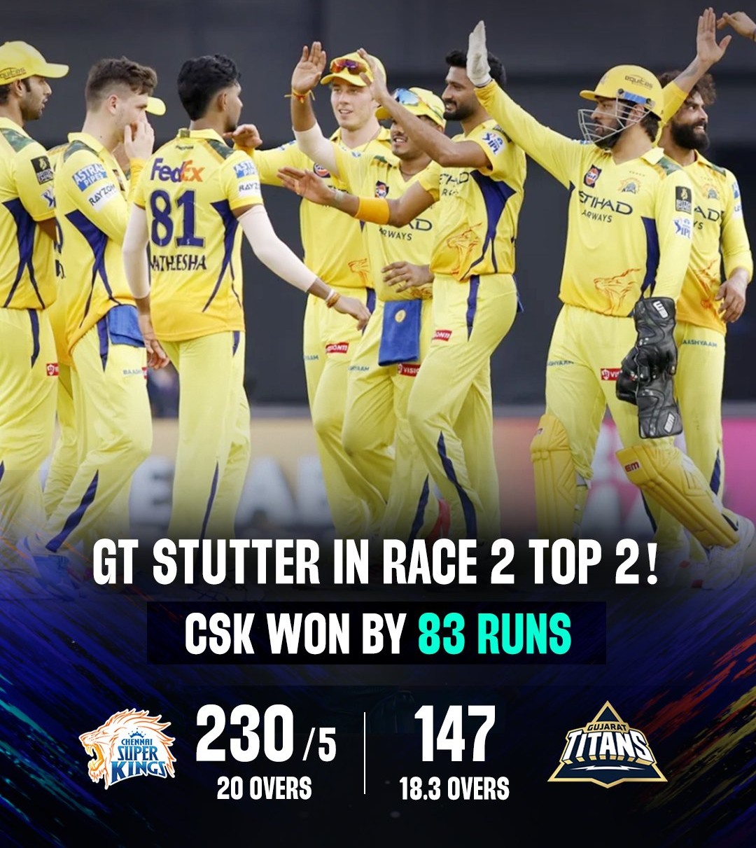GT vs CSK, IPL 2025 live score updates gujarat titans chennai super ...