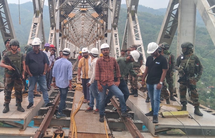 Gorkha Rifles aid construction of world’s tallest railway bridge in ...