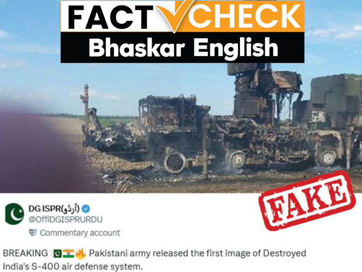 First photo of S-400 destroyed in Pakistani attack