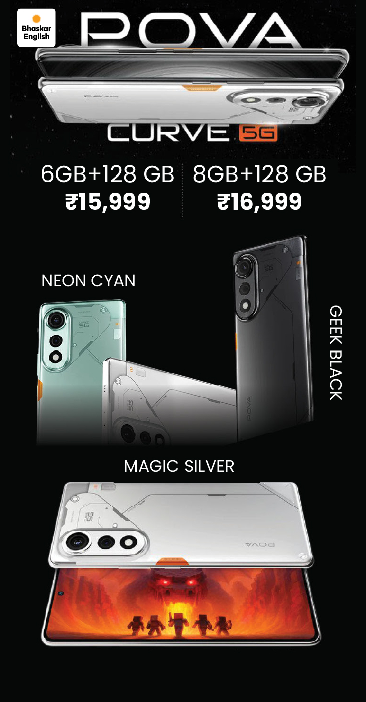 Tecno Pova Curve 5G launched in India, starting price @15,999-22 Indian ...
