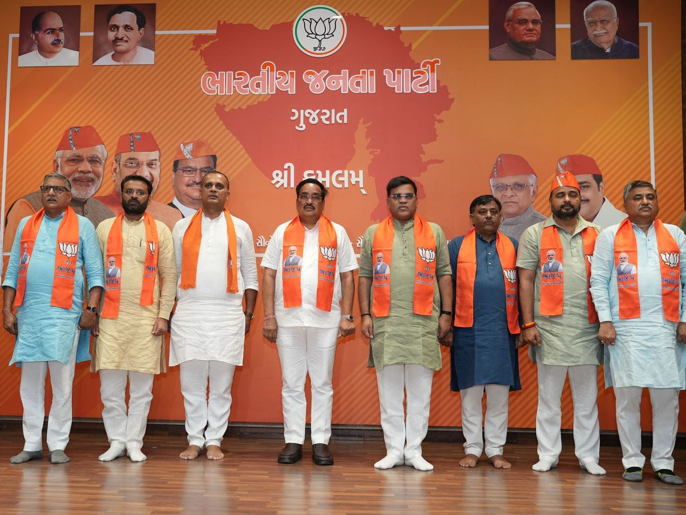 BJP launches 'Sankalp Se Siddhi' campaign in Ahmedabad: JP Nadda, Union ...