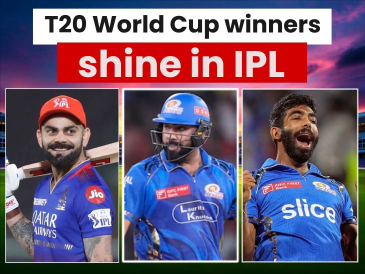 How India's T20 World Cup winners fared in IPL 2025? Virat Kohli scored ...