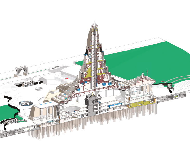 World Umiya Dham’s 504-foot temple to have viewing galleries, hydraulic ...