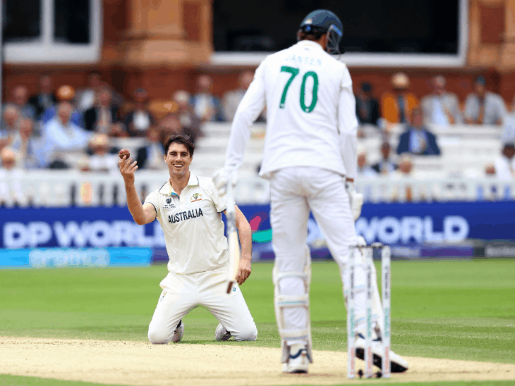 Pat Cummins completes 300 wickets against South Africa: Marnus ...