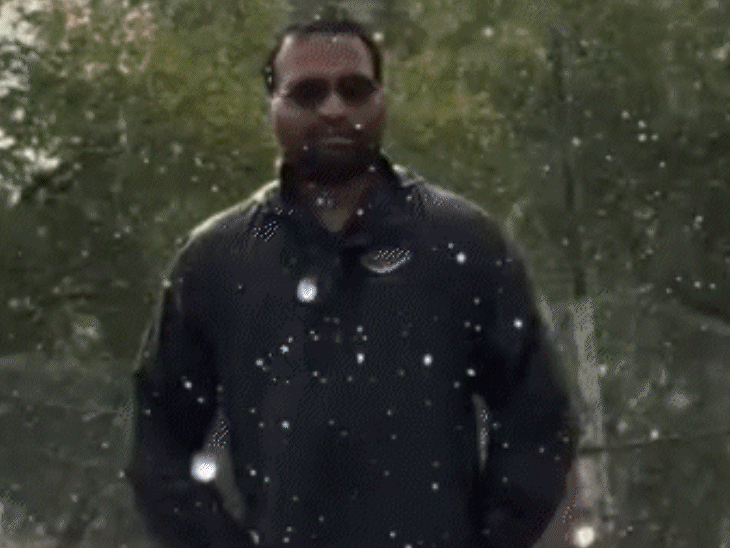 Weatherman chasing rain for 10 years