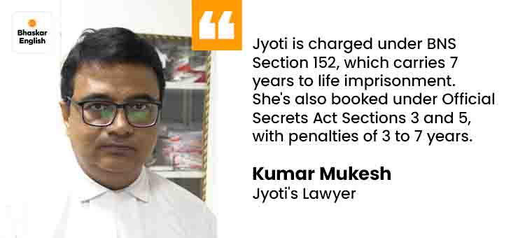 YouTuber Jyoti Malhotra Espionage Case; Jasbir Singh | Pakistan ISI | Bhaskar English