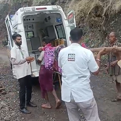 Rain-Damaged Roads in Tribal Gujarat Region Delay Emergency Care for ...