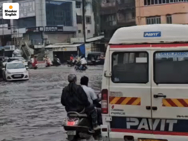 Heavy rain lashes various parts of Gujarat; Several districts flooded ...