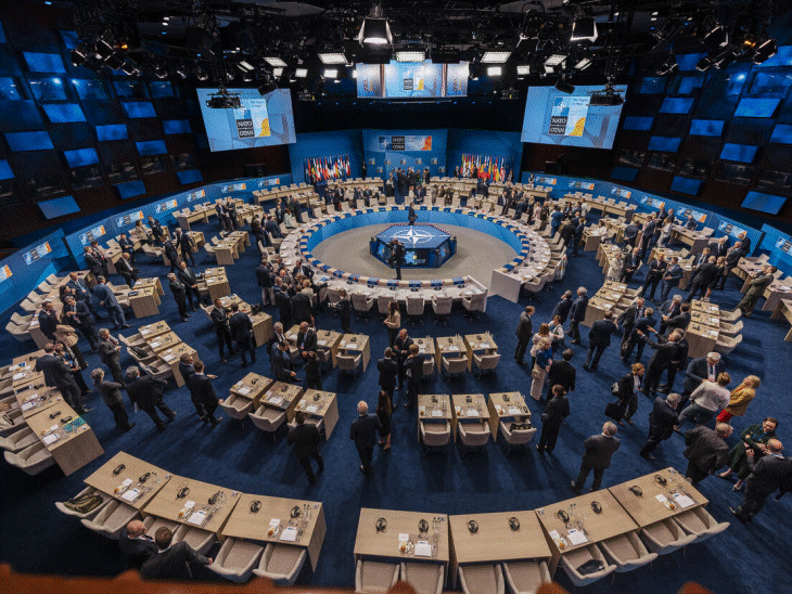 Second day of NATO Summit today; Meeting of Heads of Member Countries ...