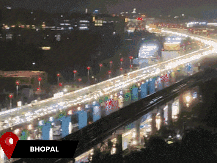 3-km traffic jam in Bhopal amid heavy rain: Flood-like situation in ...