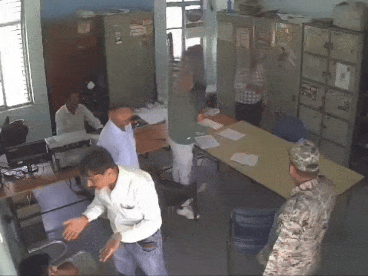 College student slapped by Bhind Collector during exam inspection ...