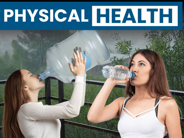 Physical Health - Myths related to hydration in monsoon