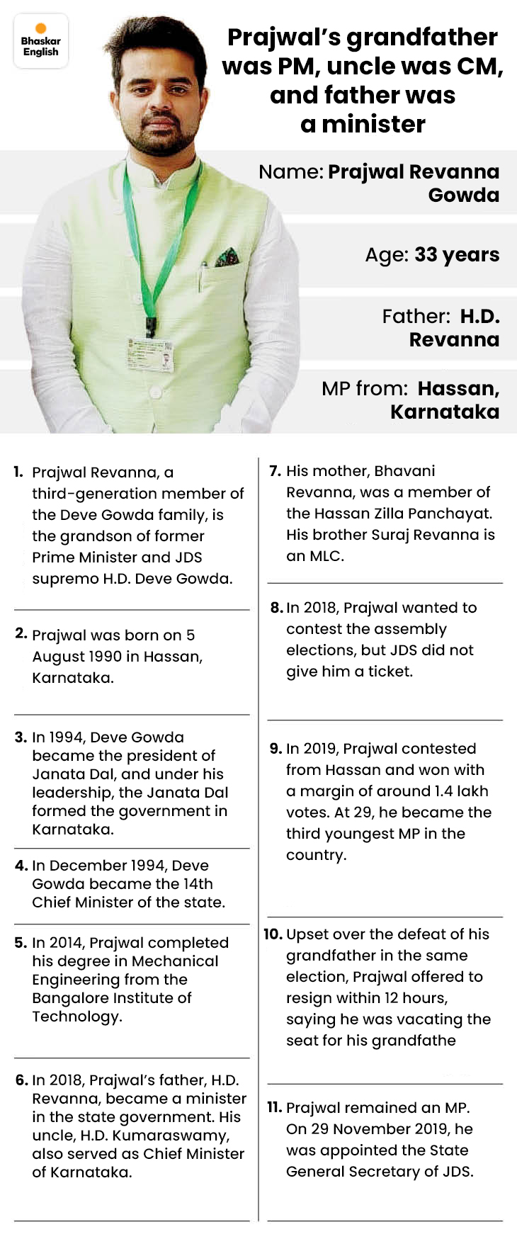 Former MP Prajwal Revanna convicted in domestic worker rape case ...