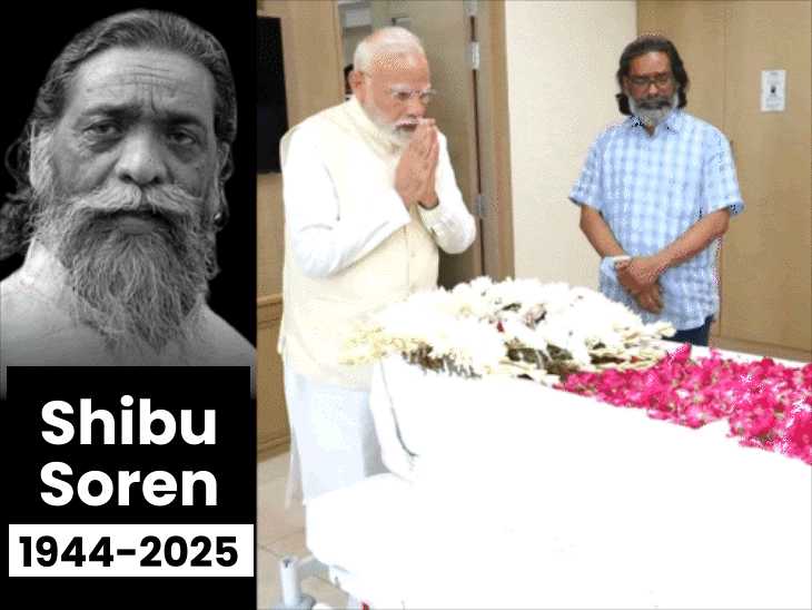 Former Jharkhand CM Shibu Soren passes away; Breathed his last at Delhi ...