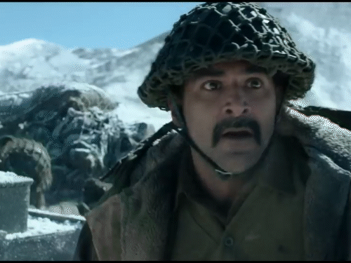 Farhan Akhtar plays the role of Major Shaitan Singh; movie is based on ...