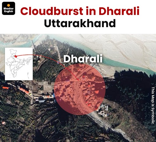 Two cloudbursts hit Uttarakhand’s Dharali and Sukhi Top | Bhaskar English
