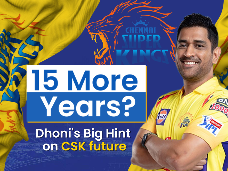 Dhoni In Csk Jersey Photo
