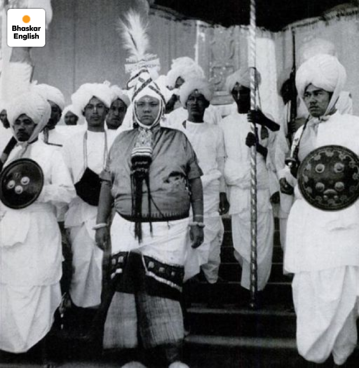 Maharaja of Manipur was kept under house arrest