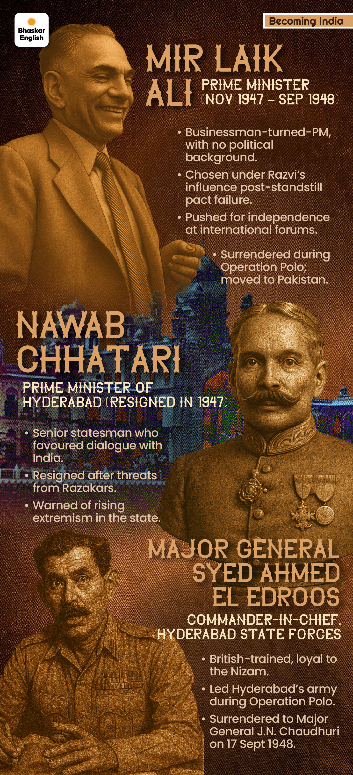 Nizam surrendered to Indian forces within 5 days; Operation Polo ended ...