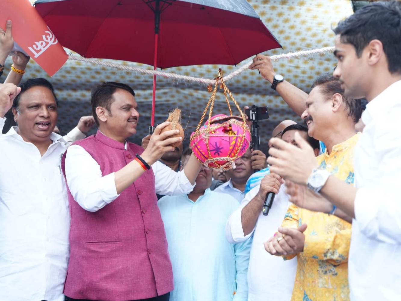 maha cm breaks parivartan operation sindoor handi targeting mva in ...