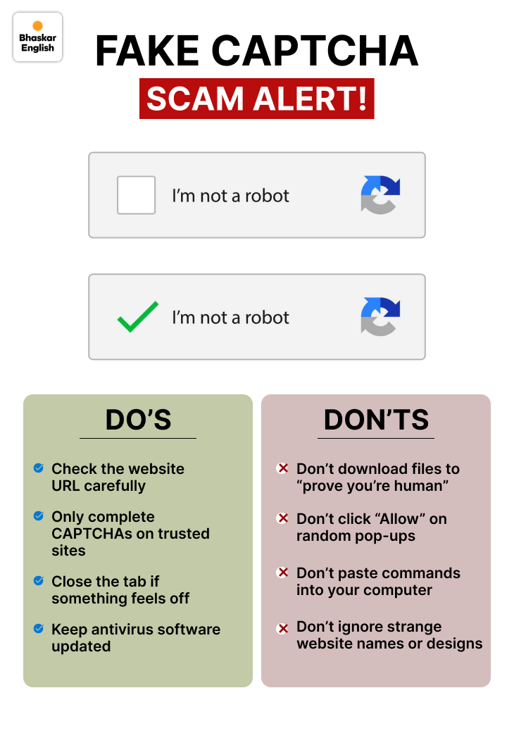 Beware of fake CAPTCHA scams that can affect your device