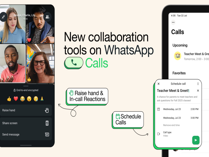 You can now schedule calls on WhatsApp like Google Meet
