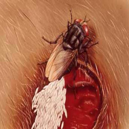 Flies That Lay Eggs In Human Skin