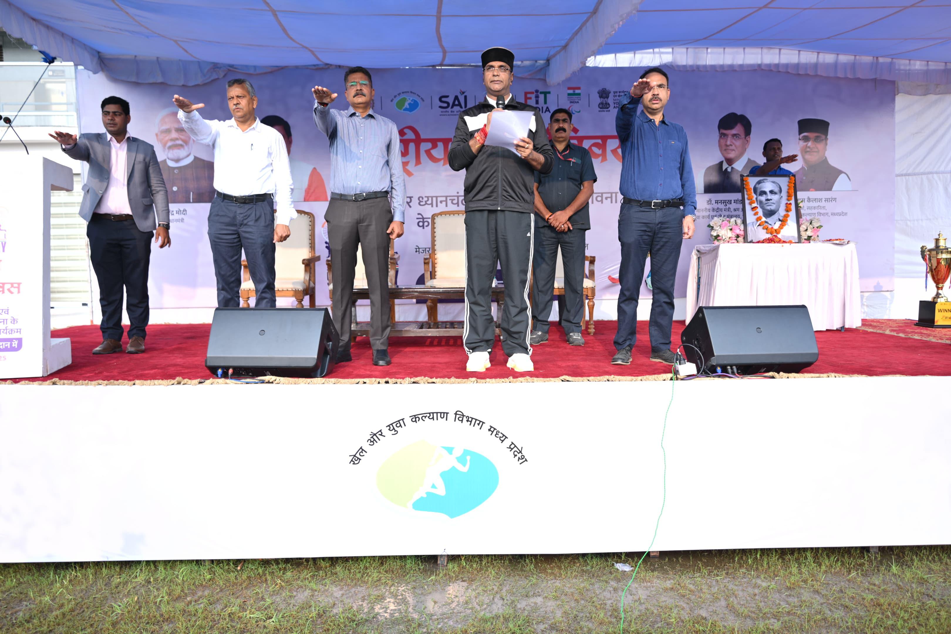 3-day Sports festival kicks off in MP: Minister Sarang leads inaugural ...