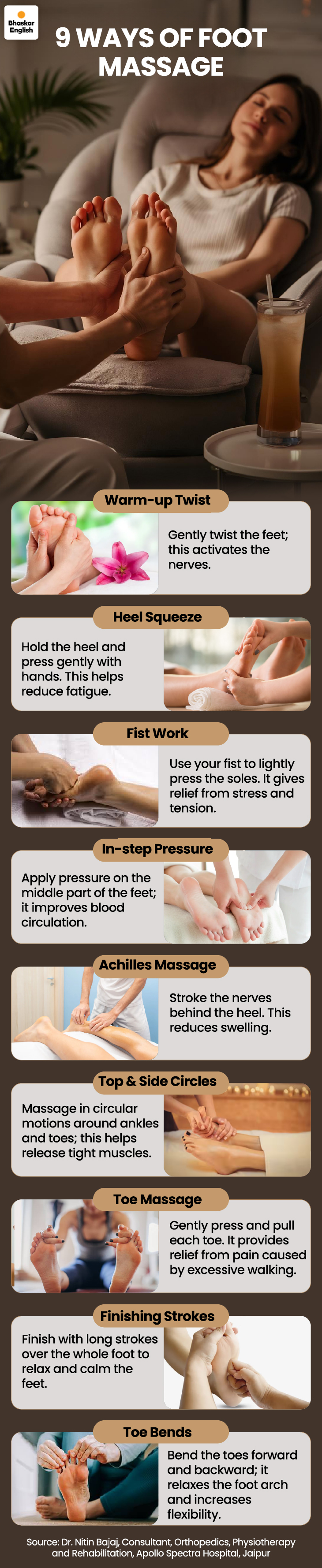 9 tips for massaging your own feet, avoid these 7 mistakes; doctor ...