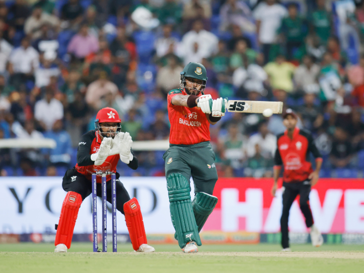 Ayush Shukla's aggressive celebration after dismissing Emon: Hong Kong's unfortunate first ...