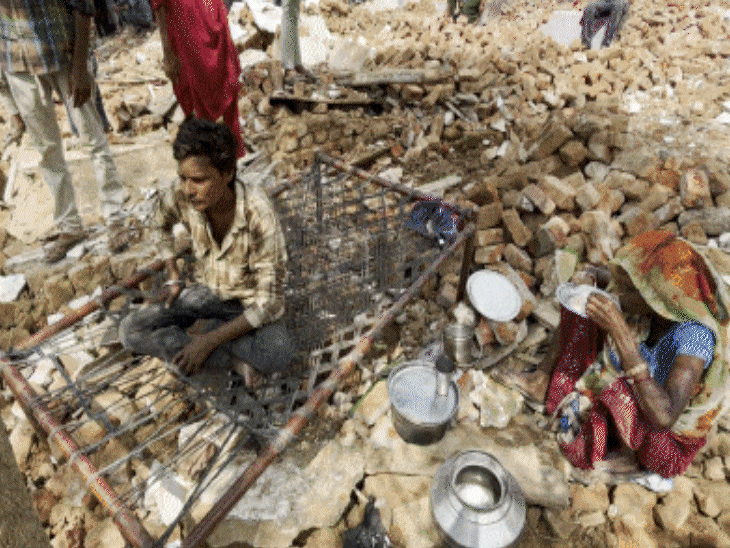 Anti-encroachment drive in Gandhinagar, 800 houses bulldozed overnight ...