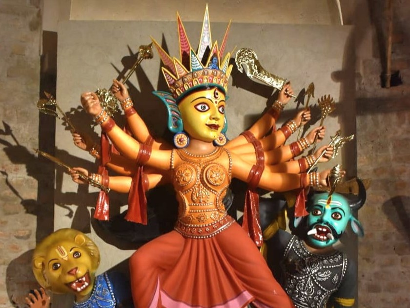 bawanipur mukta dal 77th year arale theme gomira mask dance kushmandi ...