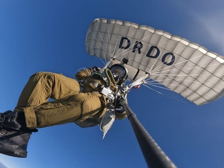 Successful testing of Made-in-India Military Parachute